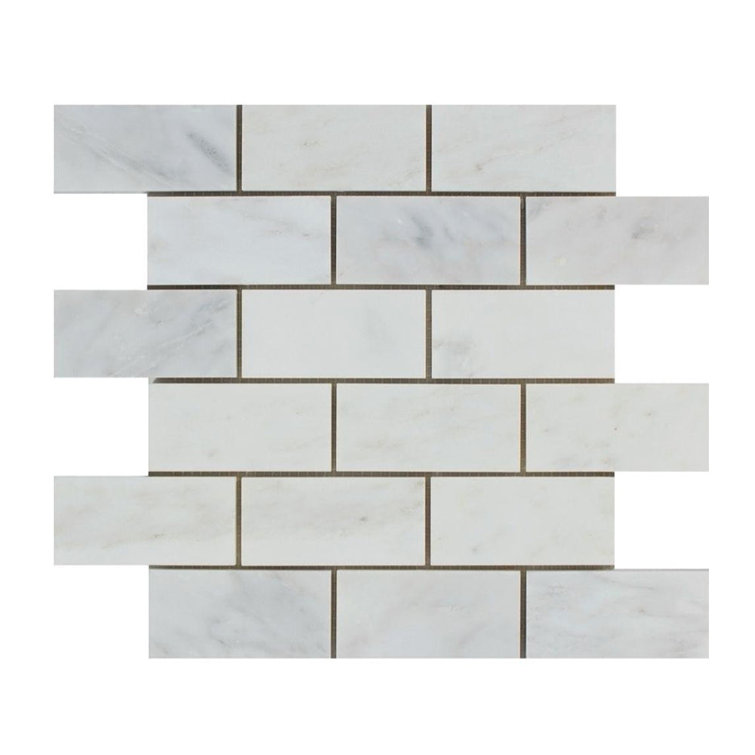 Stone And Tile Shoppe Inc Marble Brick Joint Mosaic Wall And Floor Tile